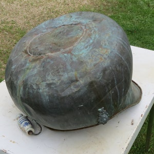 Extra Large Copper Scuttle With Sensational Character Amazing Patina ...