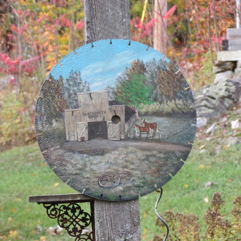 Painted Saw Blades - Etsy