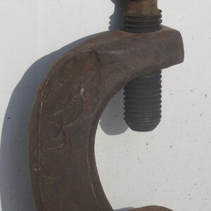 Antique Rusty Small Heavy Duty Adjustable Clamp - Etsy