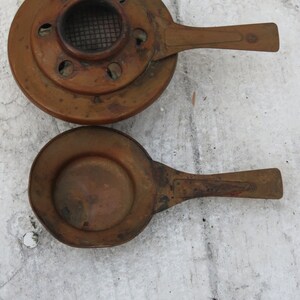 Antique Swiss Made Copper Burner With Metal Stand - Etsy