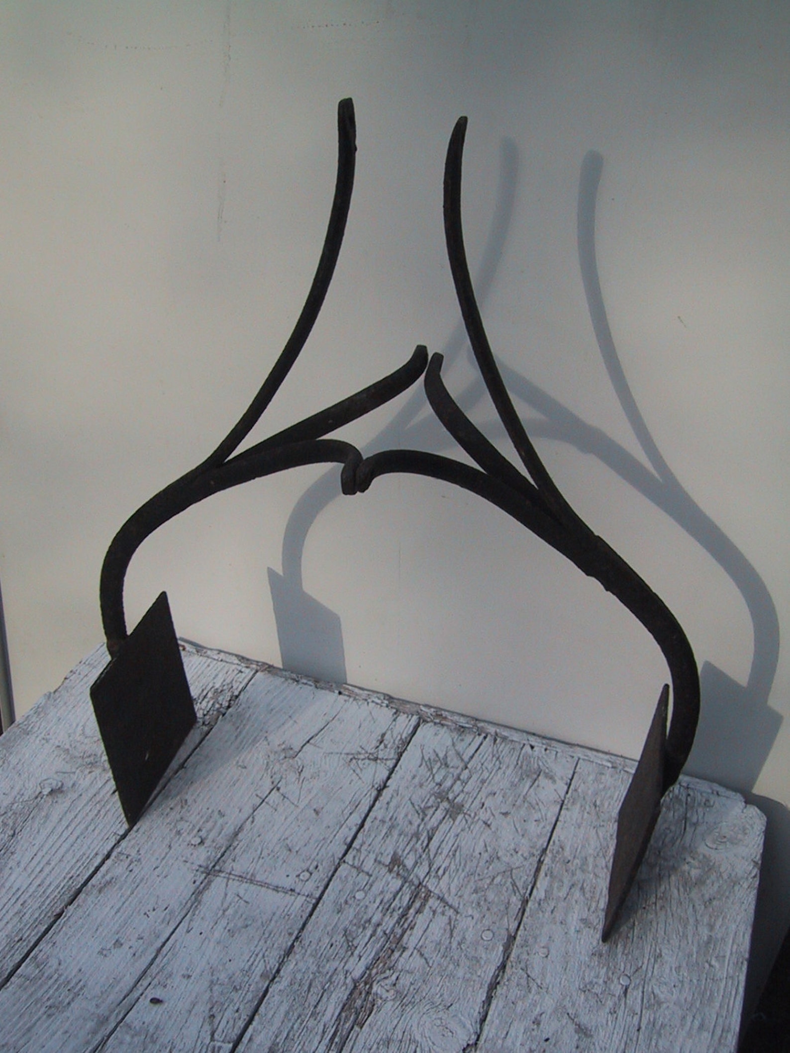 Antique Pair of Hand Forged Iron Stagecoach Steps | Etsy