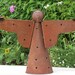 Rusty Metal Angel Candle Holder Great Garden Decor Fantastic Natural ...