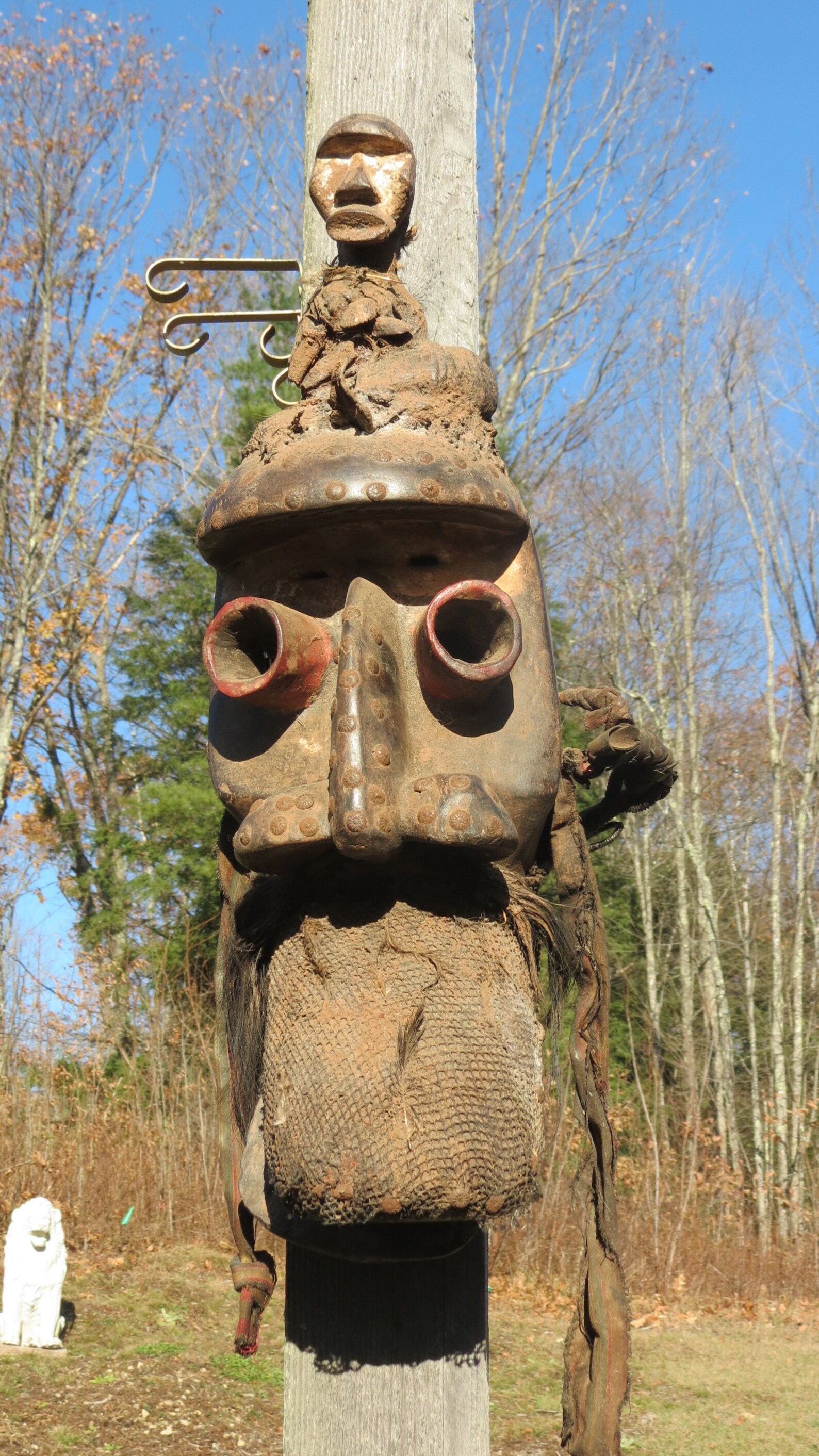 Large Old African Tribal Mask Accra Ghana Africa | Etsy