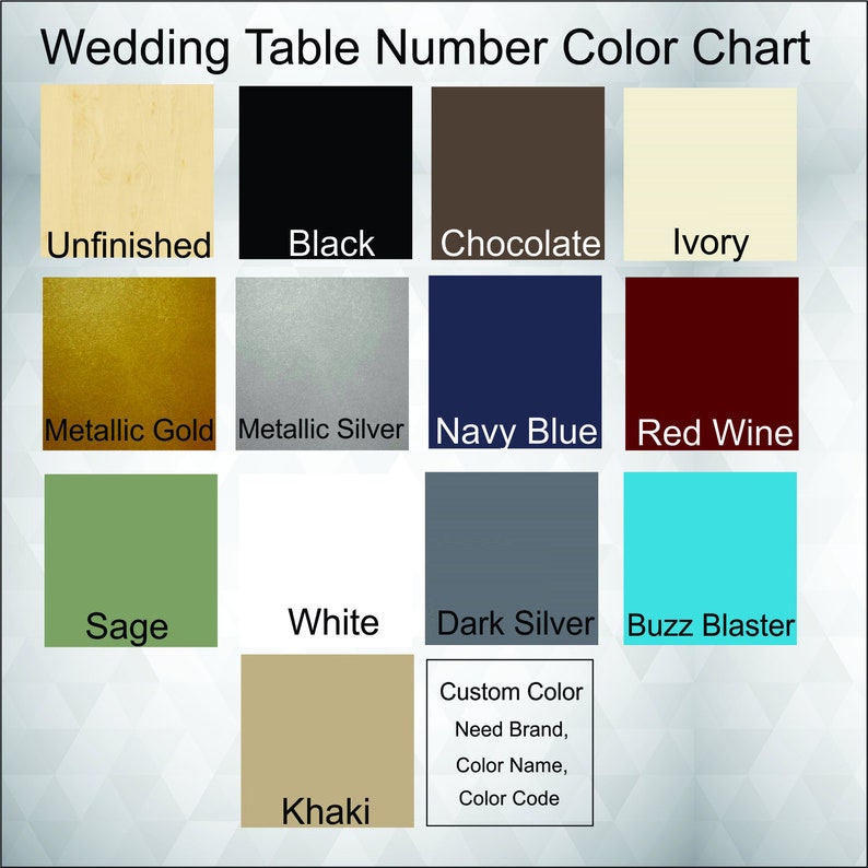 Rustic Wooden Table Numbers Rustic Wedding Decor Event Table | Etsy