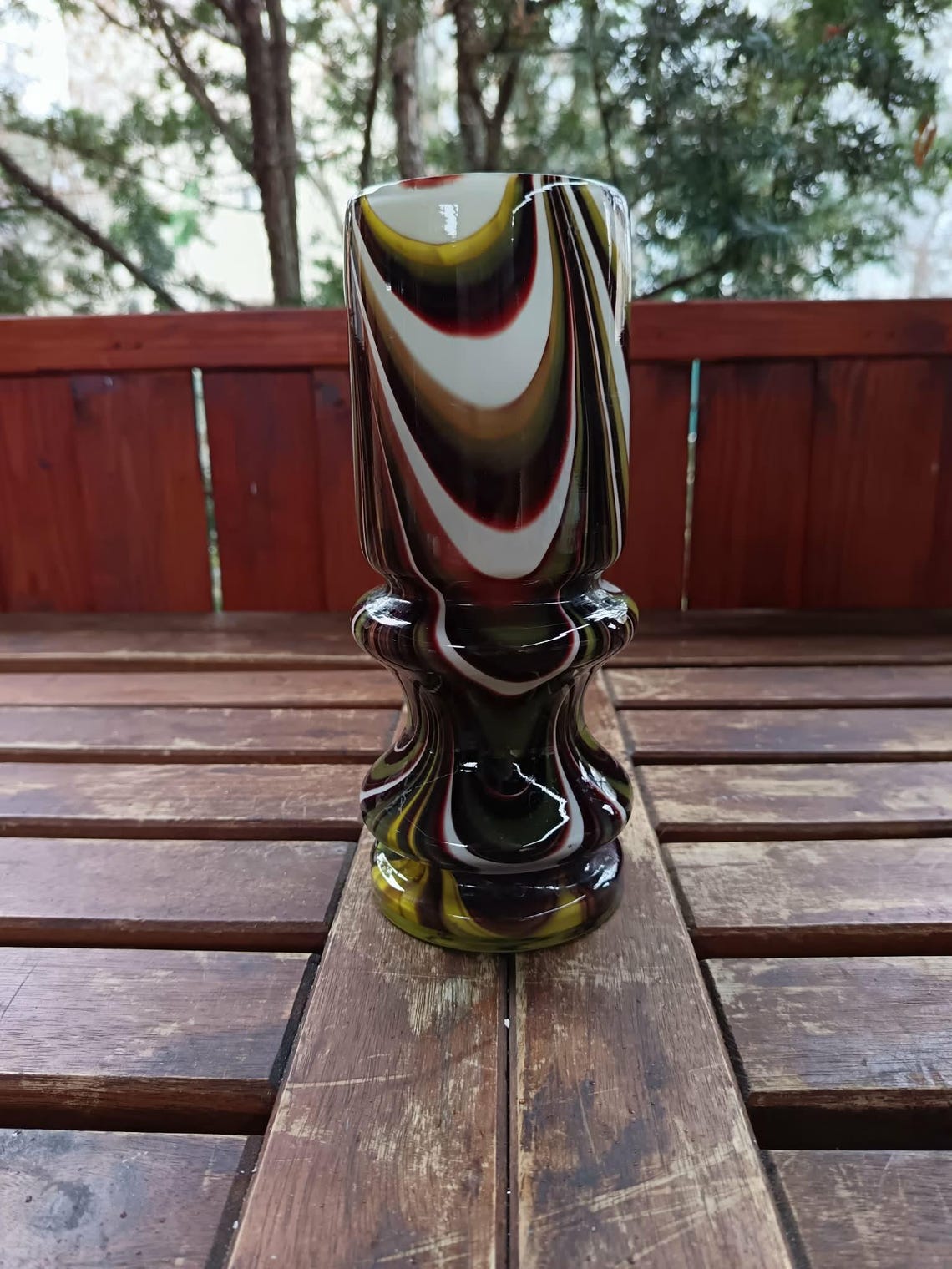 VTG MURANO WHIRLPOOL Vase by Carlo Moretty Italy - Etsy
