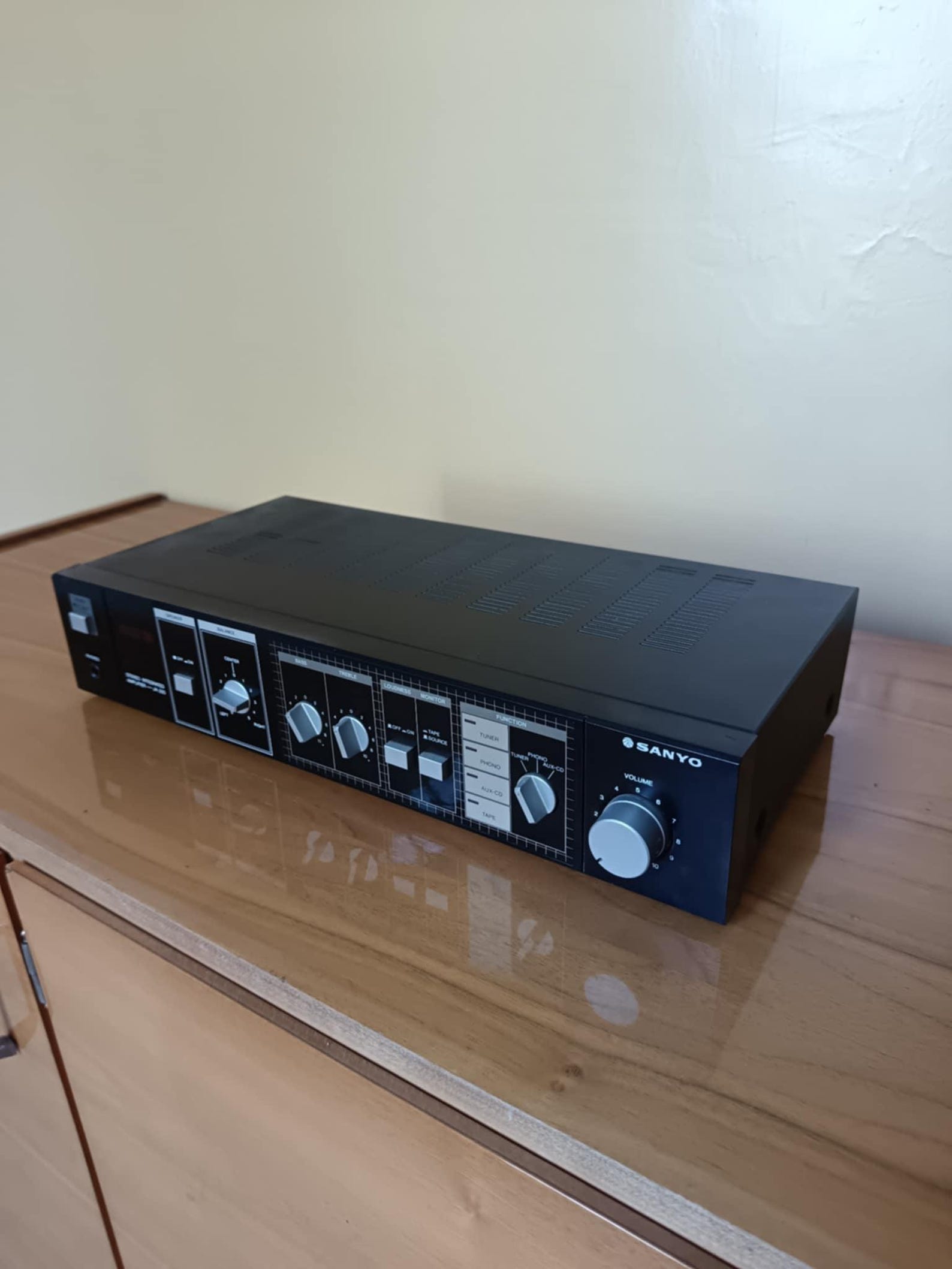 Sanyo JA 220 Vintage Japanese Stereo Amplifier in Rare Black Color - Etsy