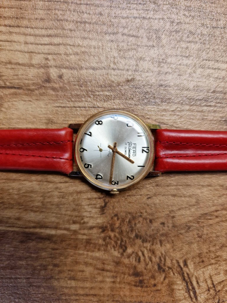 Fero Feldman Vintage Swiss Mechanical Nos Gent's Watch - Etsy