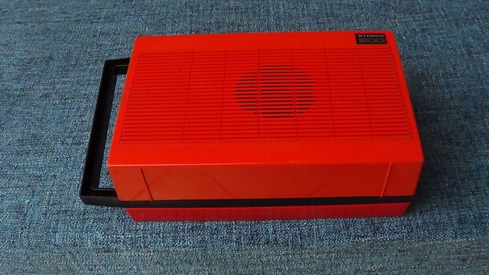 Philips Dutch FLYING in a RED DREAM Record Player 1980 | Etsy