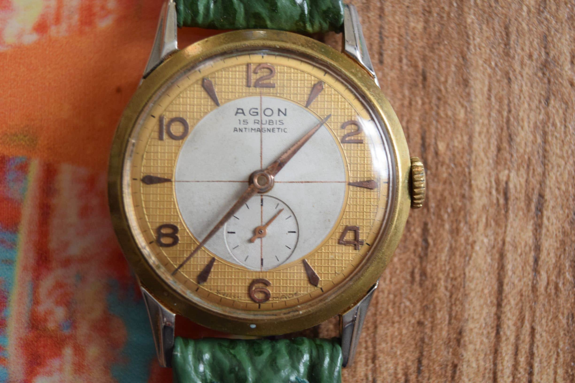 Agon Vintage Swiss Mechanical Men's / Unisex Watch SWINGING SOUTH ...