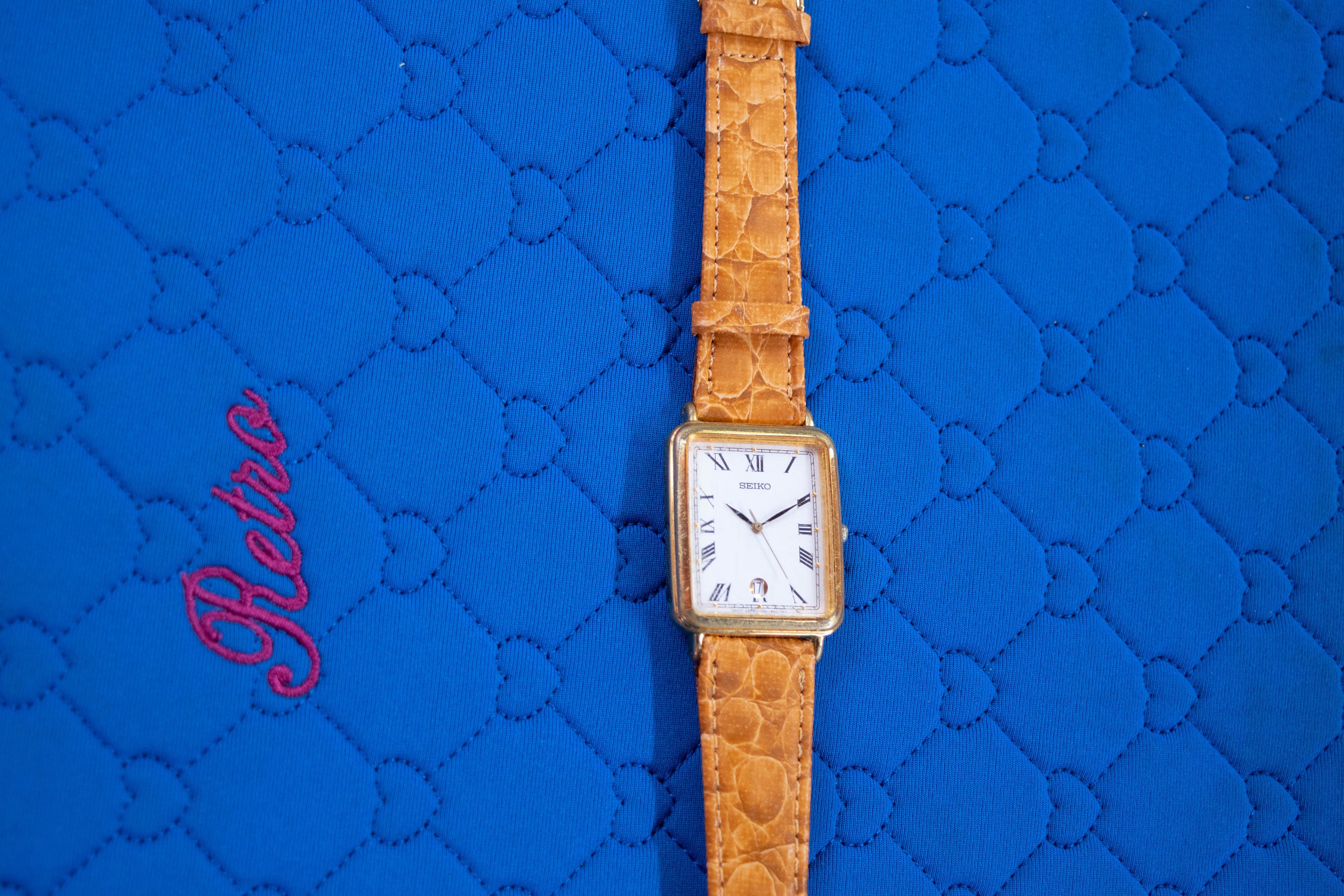 Vintage Seiko Japanese Men's Square Wristwatch TOUCH of MY - Etsy