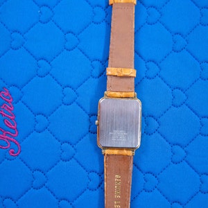 Vintage Seiko Japanese Men's Square Wristwatch TOUCH of MY HEART - Etsy
