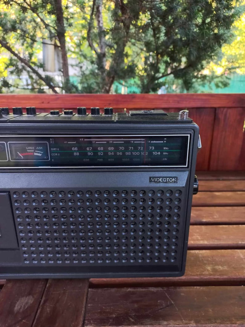 Videoton Europe Star Vintage Hungarian Boombox - Etsy