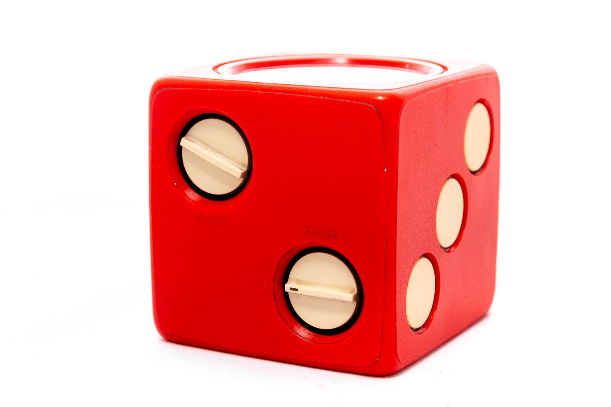 Sanyo RP 1711 Red Dice Alarm Clock in Mint Condition - Etsy