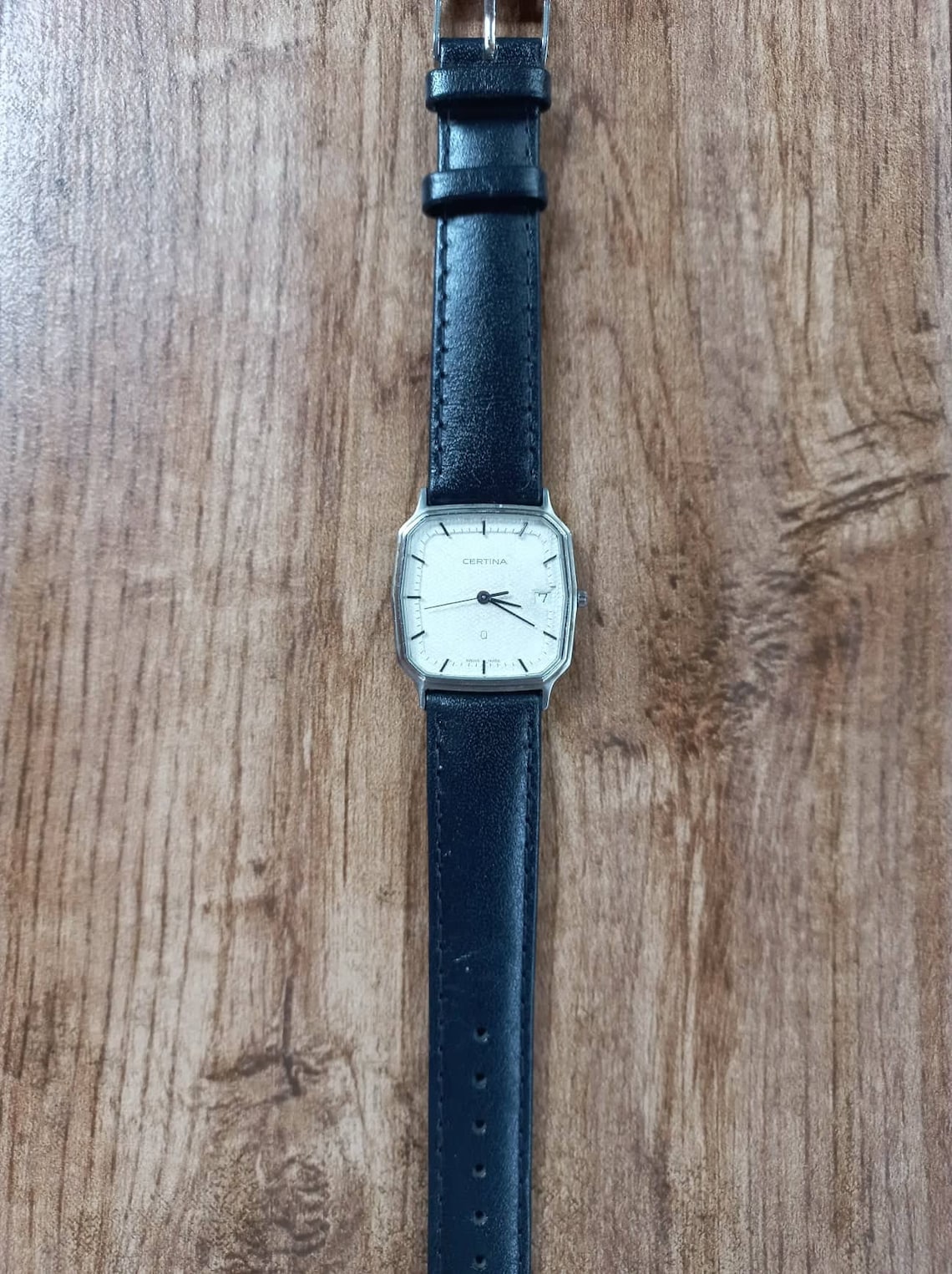 Certina Vintage Swiss Square Quartz Men's Wristwatch - Etsy