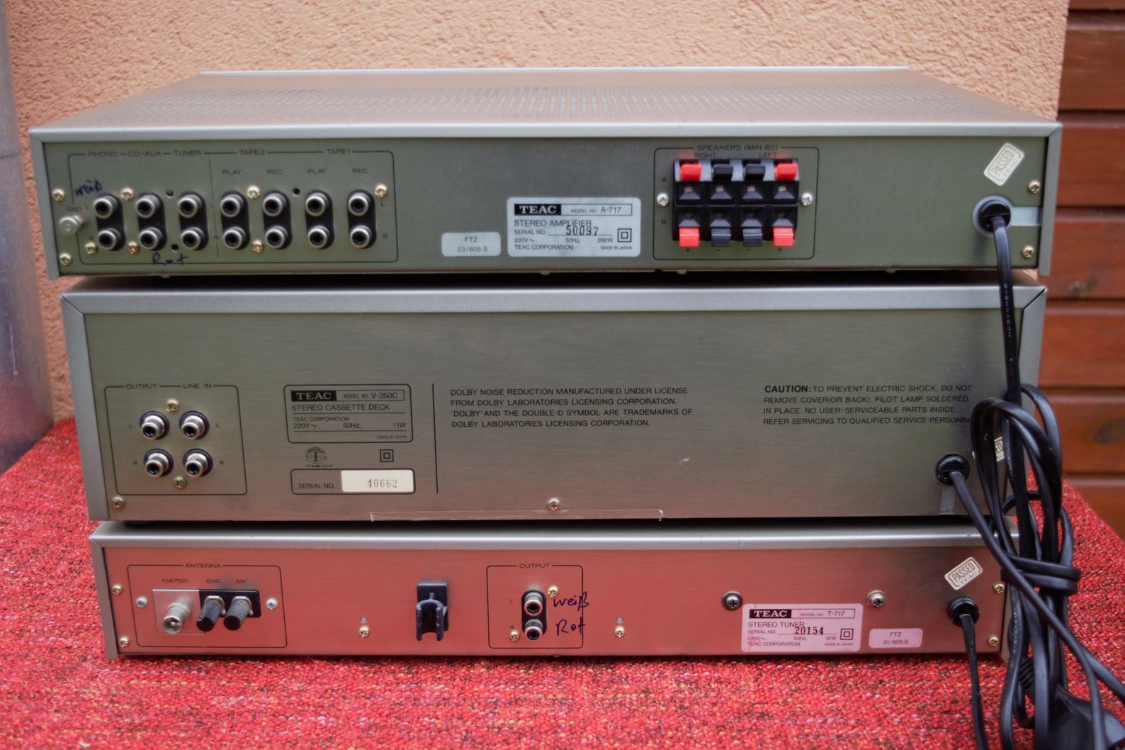 TEAC Vintage HIFI System Very Rare - Etsy