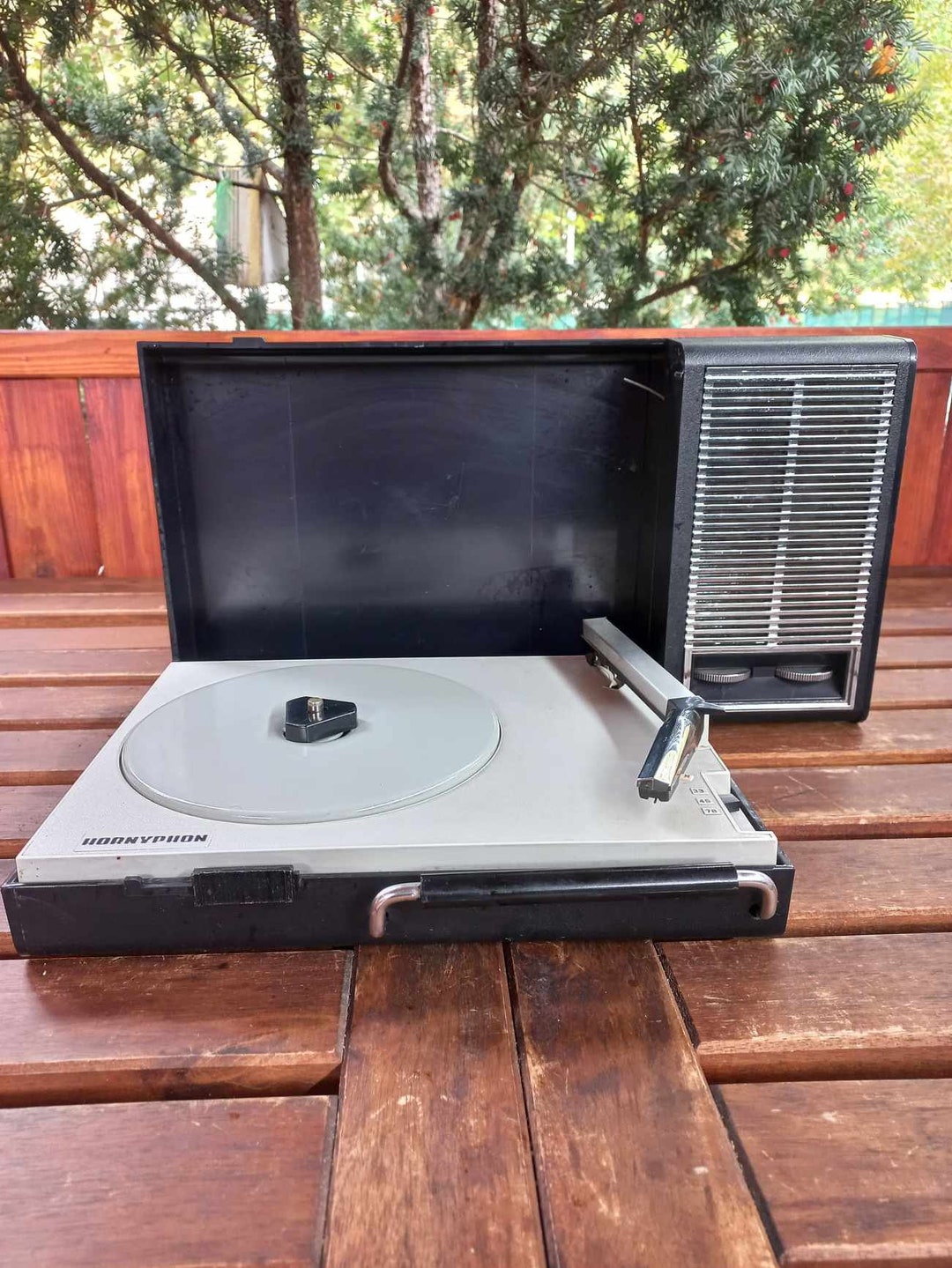 Hornyphon/philips Dutch Portable Record Player / Turntable - Etsy