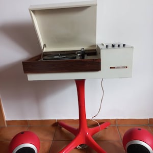 Telefunken Rondo Stereo Hifi 101 Record Player With Same Age Stand and ...