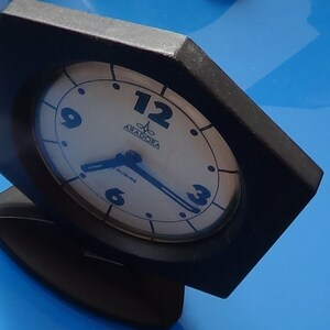 Aradora German KNOCKING on HEAVENS DOOR Mechanical Alarm Clock Art Deco ...
