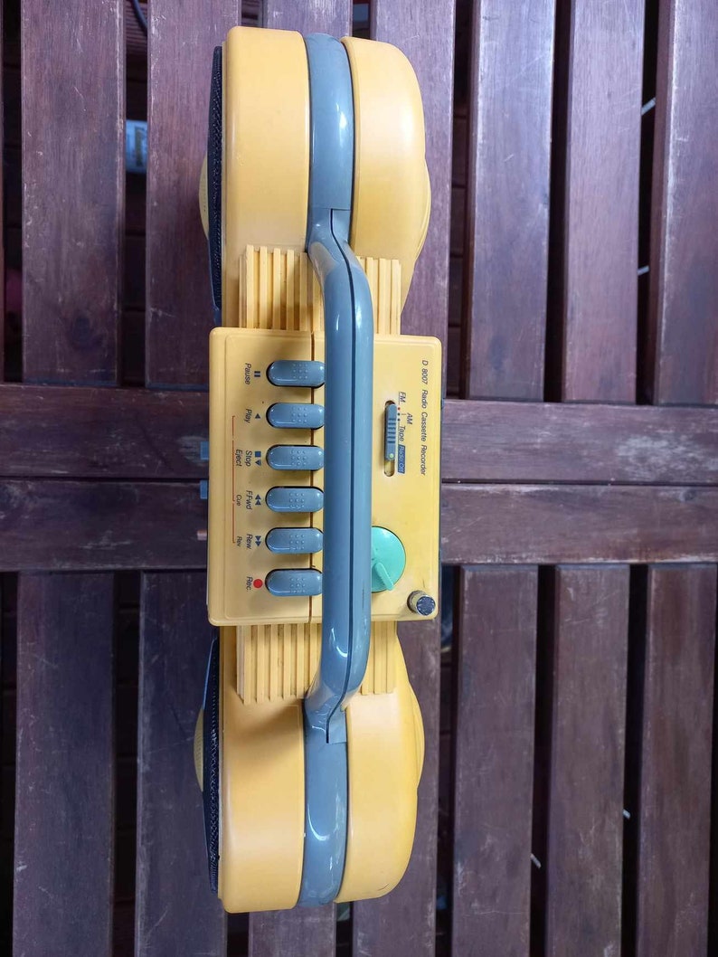Philips Moving Sound D 8007 German YELLOW ROLLER - Etsy