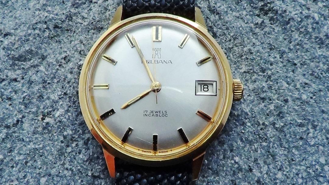 Delbana Vintage Swiss Mechanical Men's Watch ROUTE 66 TOUR - Etsy