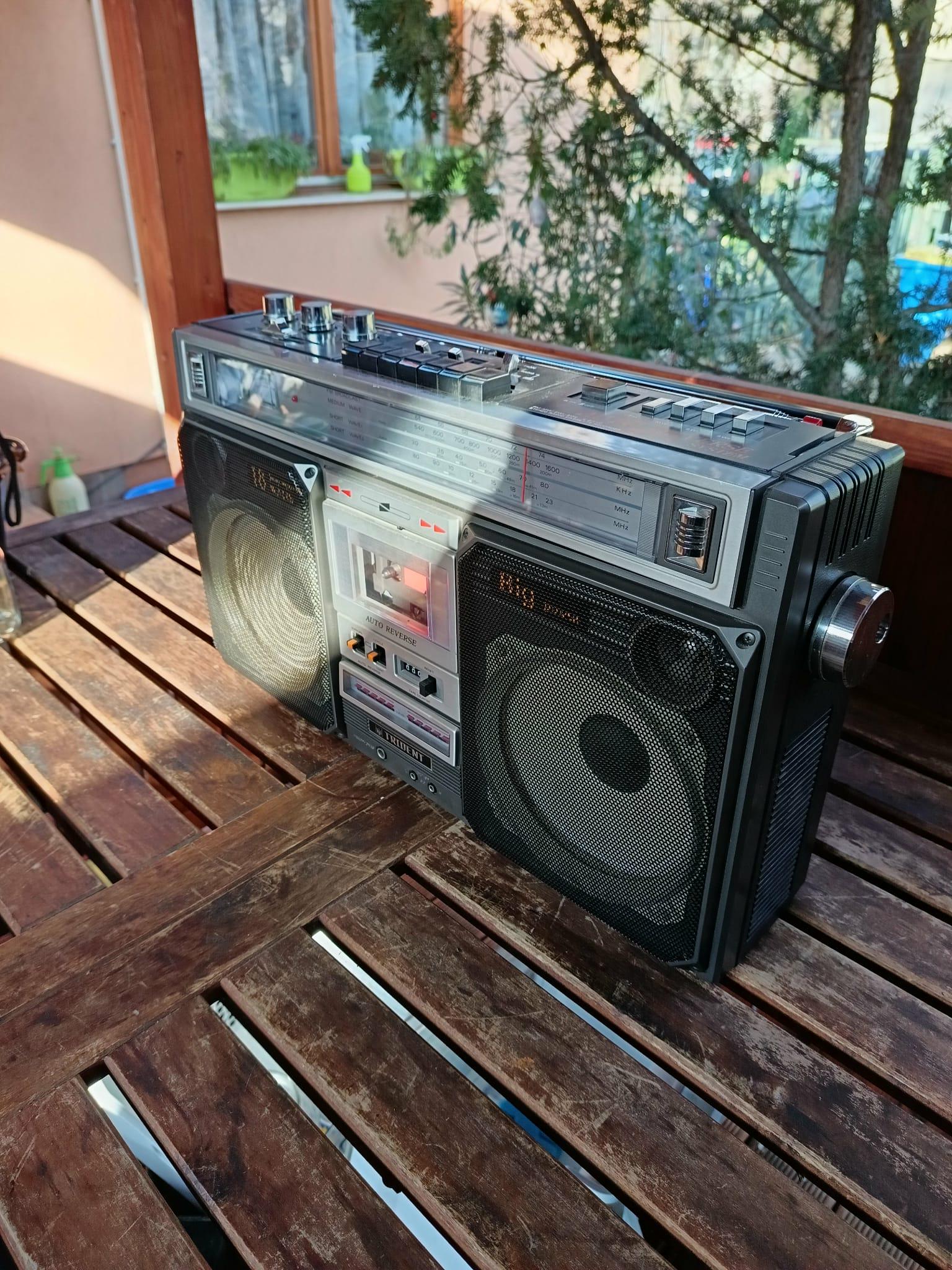 Trident CX 457 F Vintage 80's Boombox - Etsy