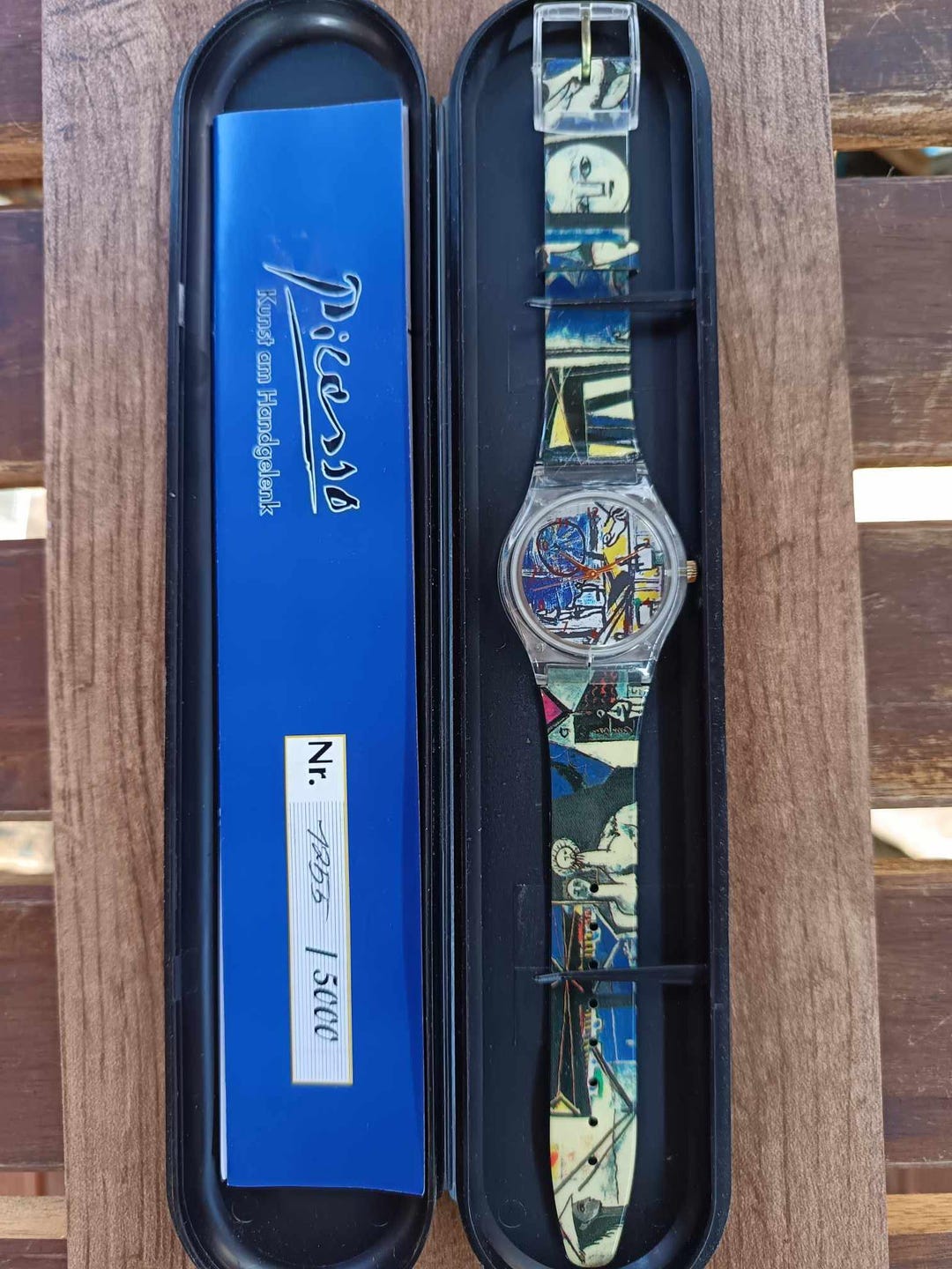 Laks Swiss PICASSO LIMITED EDITION Art Quartz Watch 1255/5000 - Etsy