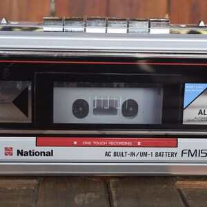 National FM15 Japanese Boombox SILVER BOOM BOOM - Etsy