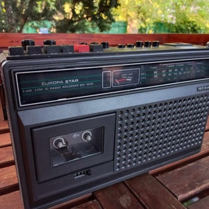 Videoton Europe Star Vintage Hungarian Boombox - Etsy