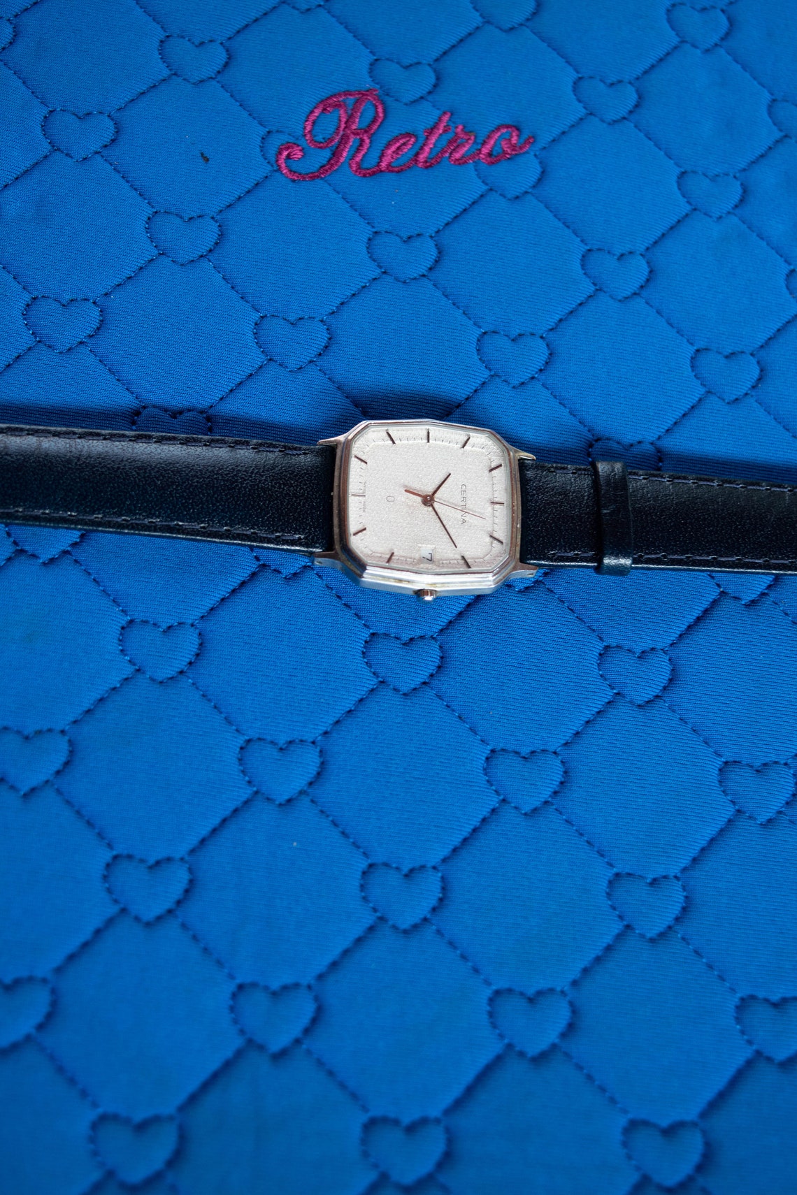 Certina Vintage Swiss Square Quartz Men's Wristwatch DRIVING HOME With ...