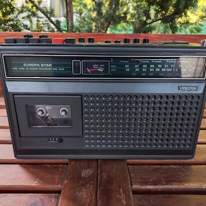 Videoton Europe Star Vintage Hungarian Boombox - Etsy