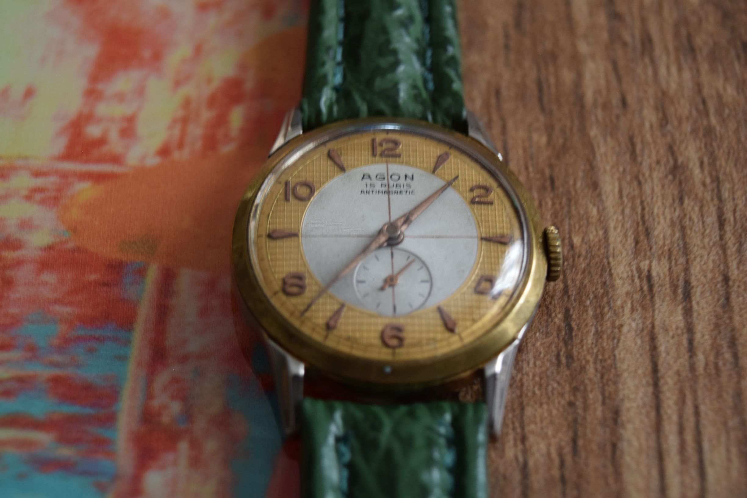 Agon Vintage Swiss Mechanical Men's / Unisex Watch SWINGING SOUTH ...