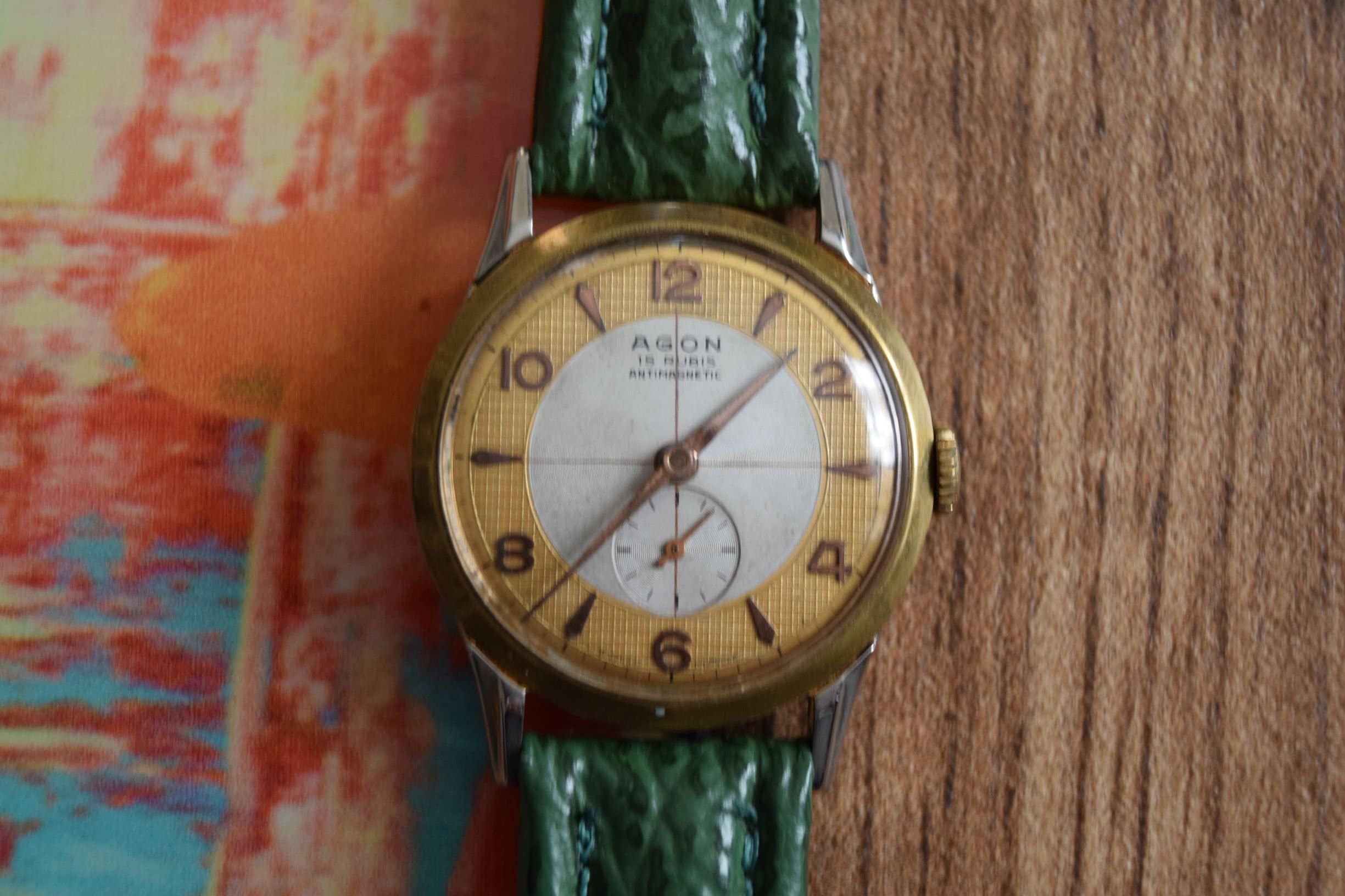 Agon Vintage Swiss Mechanical Men's / Unisex Watch SWINGING SOUTH ...