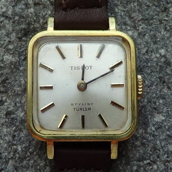 Tissot Stylist Vintage Watch - Etsy