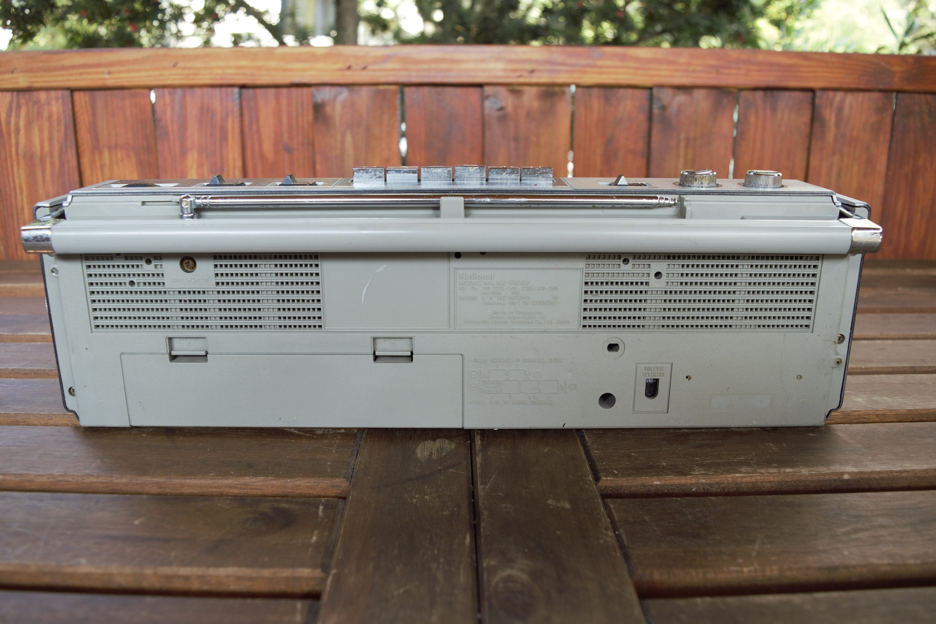 National FM15 Japanese Boombox SILVER BOOM BOOM - Etsy