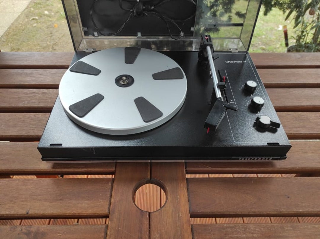 Telefunken Liftomat Vitnage Portable Record Player Turntable - Etsy