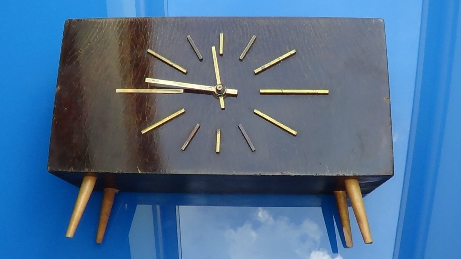 Hungarian Clock DARK BROWN HERO Art Deco - Etsy