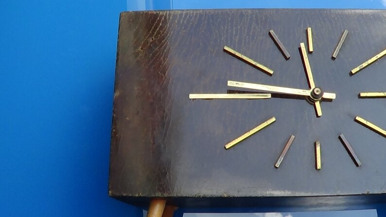 Hungarian Clock DARK BROWN HERO Art Deco - Etsy