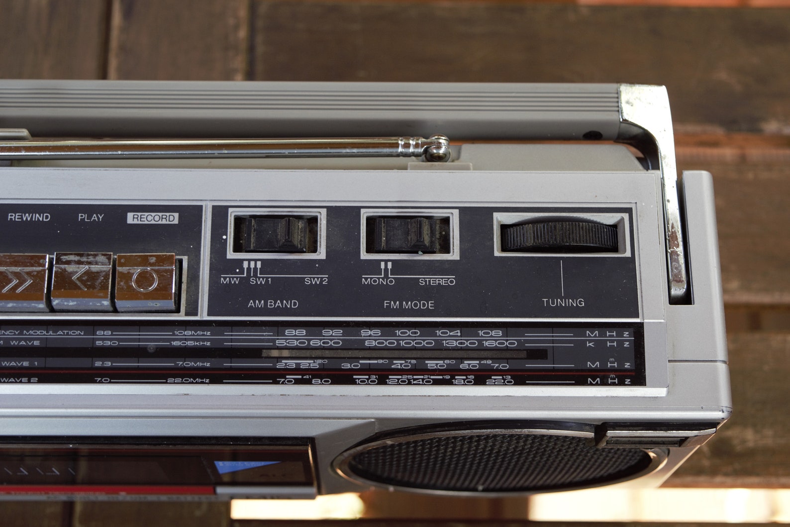 National FM15 Japanese Boombox SILVER BOOM BOOM - Etsy