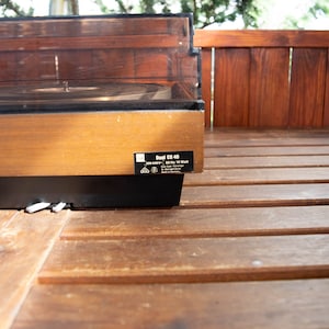 Dual CS 40 Vintage German HI FI Record Player, Turntable Deck - Etsy