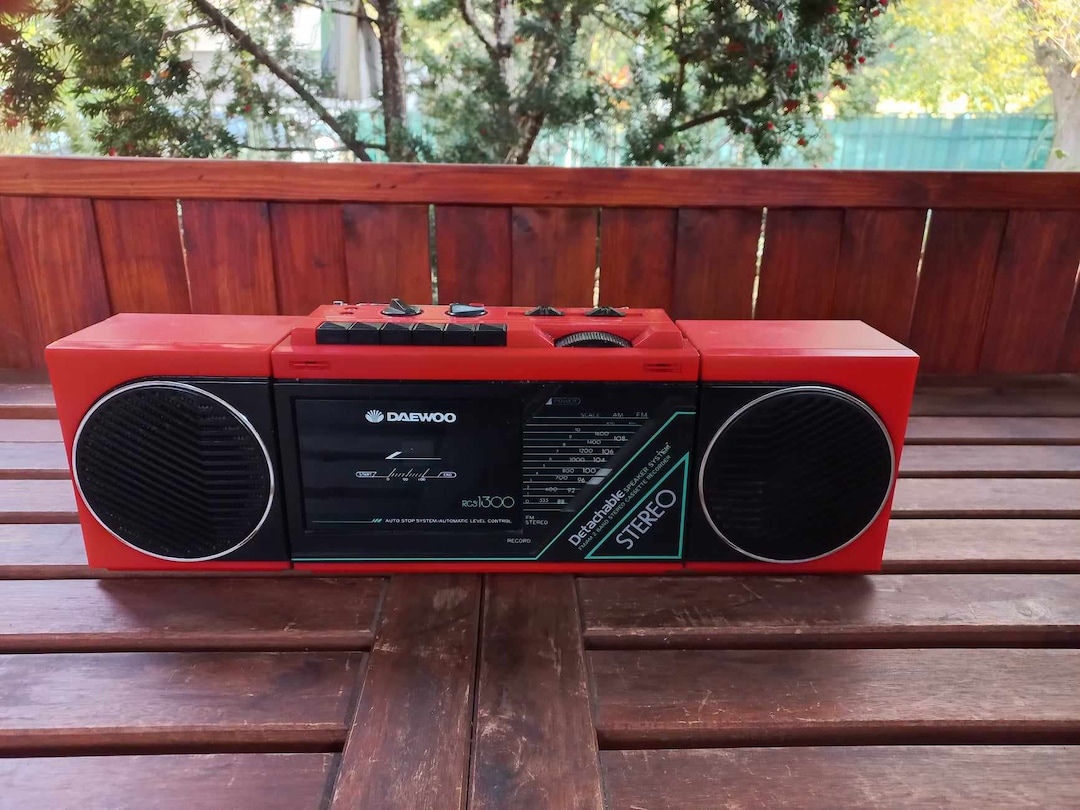 Daewoo RCS 1300 Vintage Korean Boombox RINGING ROUGH Rectangle - Etsy