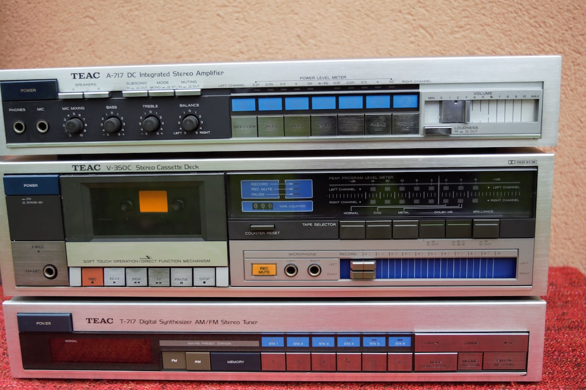 TEAC Vintage HIFI System Very Rare - Etsy Canada