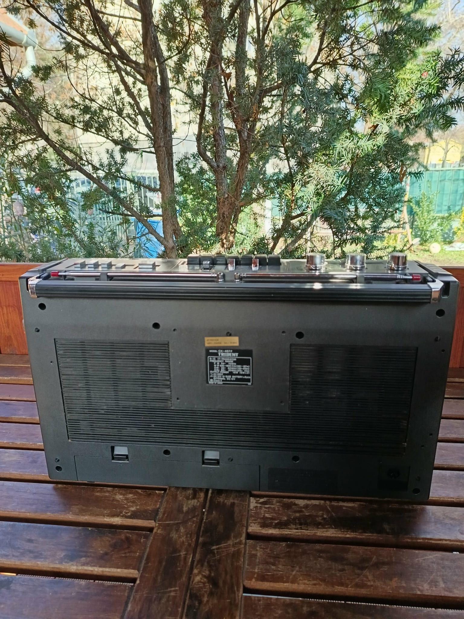 Trident CX 457 F Vintage 80's Boombox - Etsy