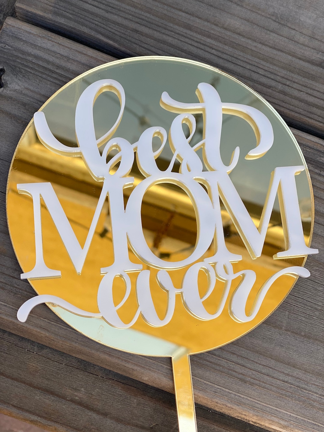 Mother's Day Cake Topper - Etsy