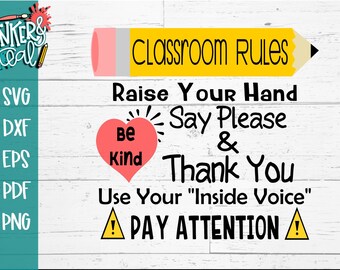 Teacher SVG Classroom SVG First Second Third Kindergarten Prek - Etsy