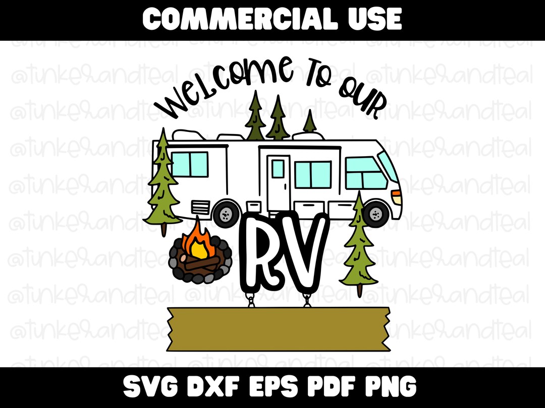 Custom SVG "welcome to Our Rv" | Personalized RV Camper Svg ...
