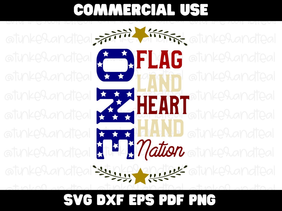 One Nation SVG | Cricut Cut File | American Pride Sign | Farmhouse ...