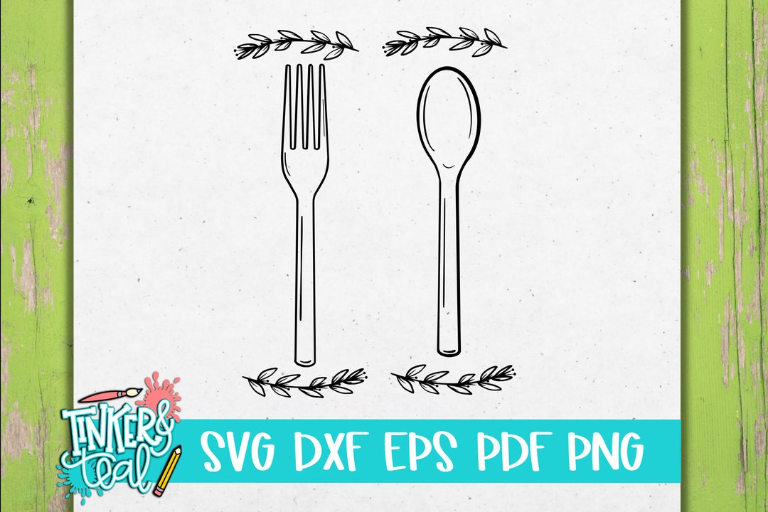 Kitchen Farmhouse Svg / Silverware SVG / Farmhouse Svg / - Etsy
