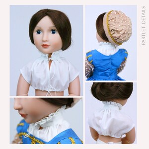 PDF Pattern #SS1560-02. Lettice Knollys Elizabethan Partlet and Bonnet ...