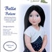 PDF Knitting Pattern #SS2016-K13. Bella Bolero for 16-inch A Girl for ...