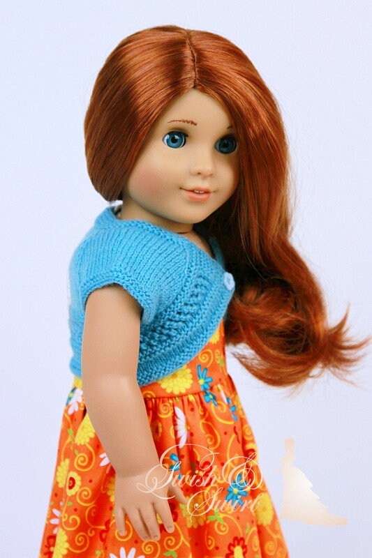 PDF Knitting Pattern SS2016-K15. Bella Bolero for 18-inch - Etsy UK